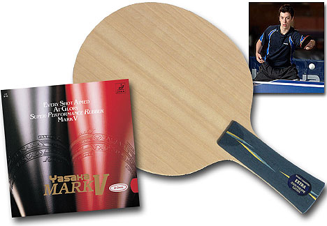 Yasaka Extra with Mark V Rubber